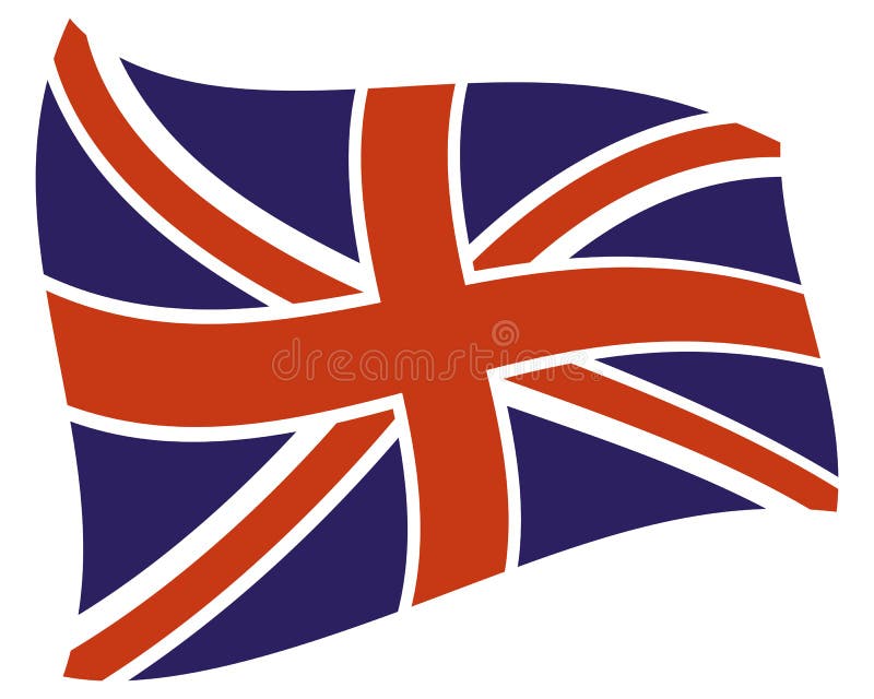 BRITISCHE Landesflagge Ikone Stock Abbildung - Illustration von england ...