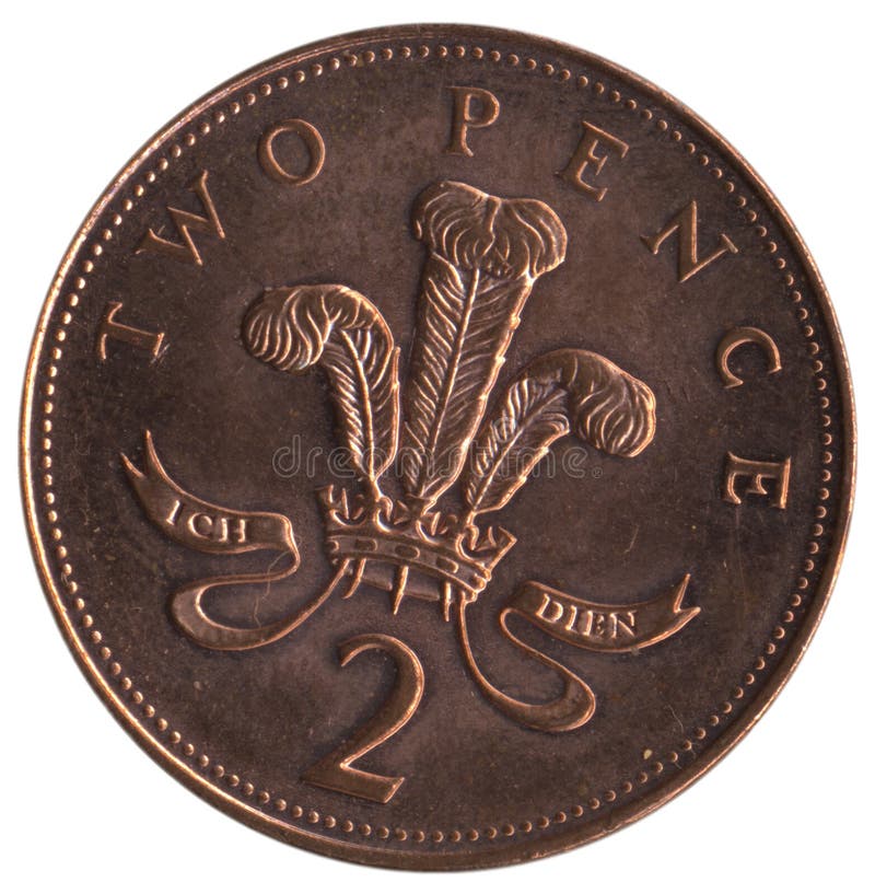 British 2p Piece stock image. Image of economy, cash, pence - 120053