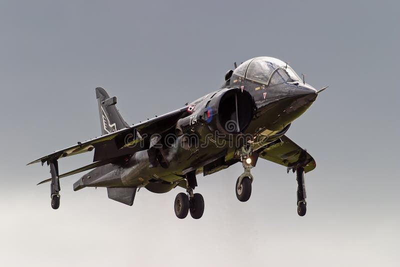 British Aerospace Hawker Siddeley Harrier T.8 Editorial Photography ...
