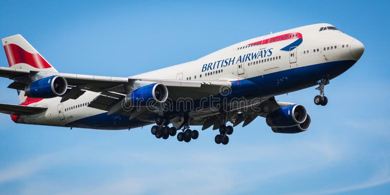 British Airways Boeing 747-400 Aviones Foto editorial - Imagen de ...
