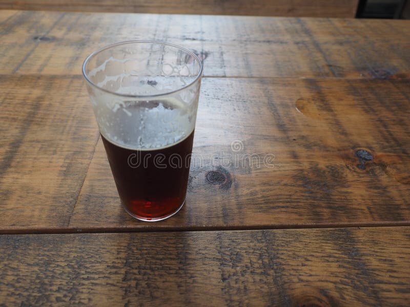 British ale beer pint stock photo. Image of drinking - 153966208