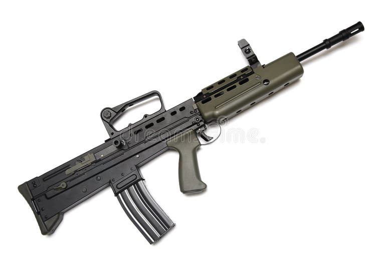 British Armed Forces Legendary Assault Rifle L85A2 Stock Image - Image ...