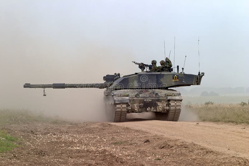 British Army Challenger 2 Main Battle Tank Editorial Stock Image ...