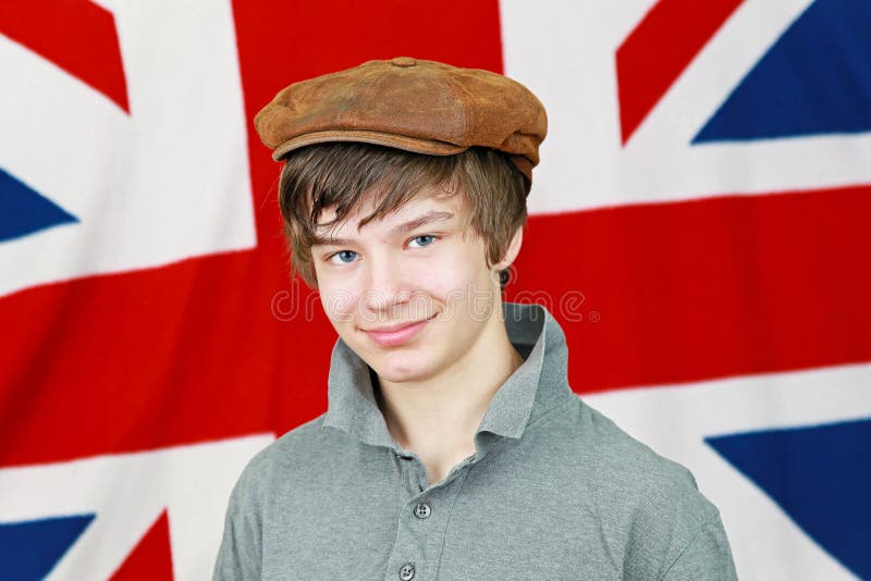 British boy stock photo. Image of britain, leather, teenager - 24831002