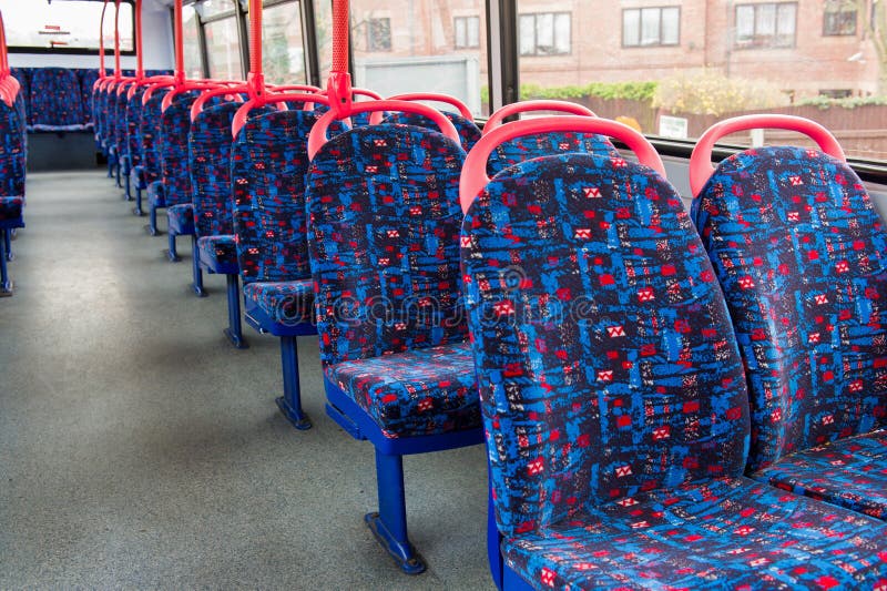 British bus interior stock photo. Image of britain, cabin - 31623898