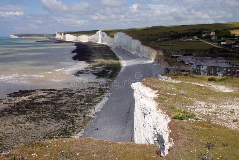 British coastline stock image. Image of europe, shore, danger - 344355