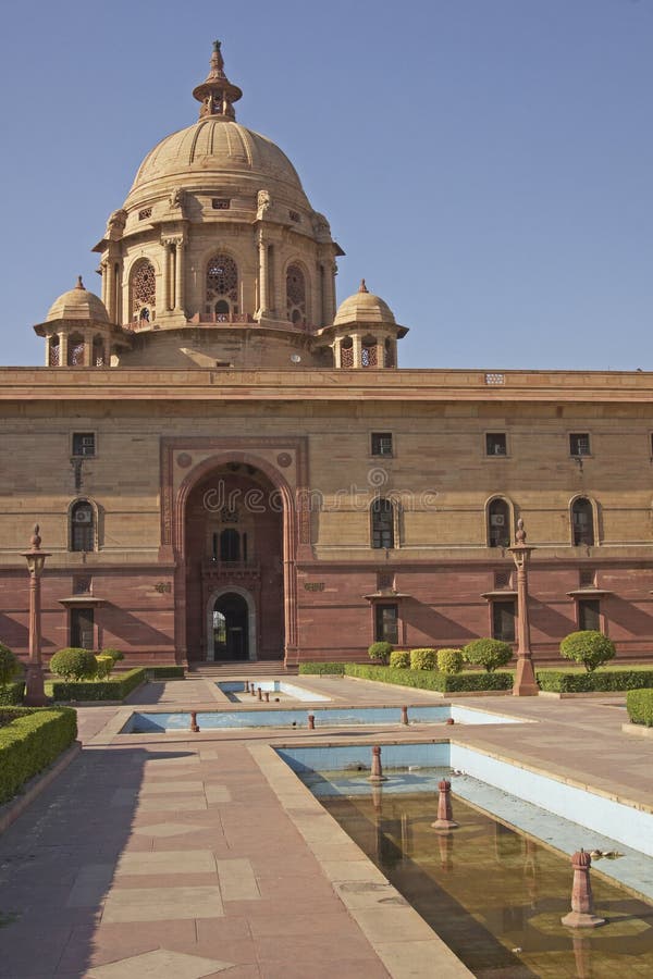British Colonial Buildings stock photo. Image of fountain - 12559934