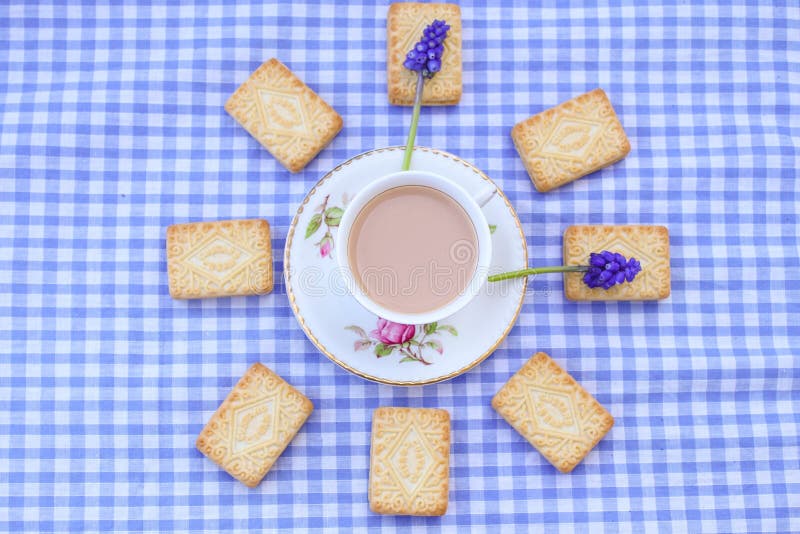 English Tea Time Biscuits stock image. Image of biscuit - 5487445