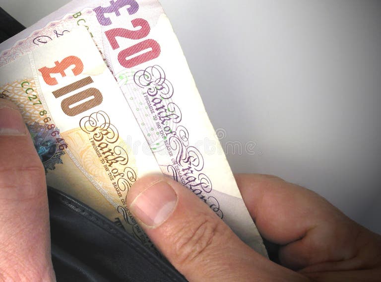 British currency notes editorial stock image. Image of tipping - 123949