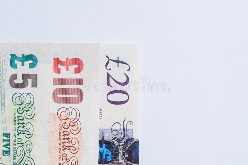 British currency notes editorial image. Image of exchange - 64822230