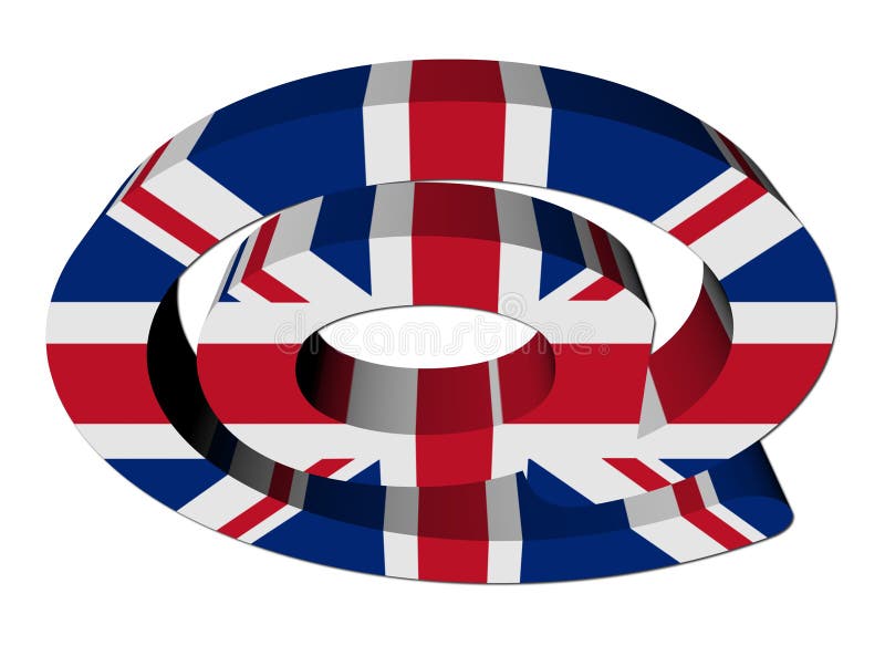 British E-mail Address at Symbol Stock Illustration - Illustration of ...