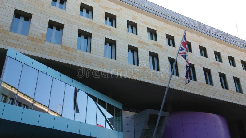 The British Embassy in Berlin - CITY of BERLIN, GERMANY - MAY 21, 2018 ...