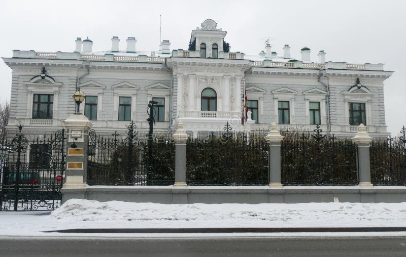 The British Embassy in Moscow, Editorial Photo - Image of landscape ...