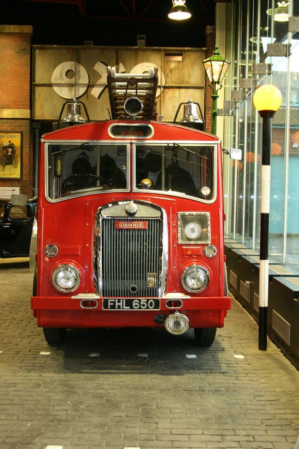 Vintage Fire Engine, Fire Appliance Editorial Photography - Image of ...