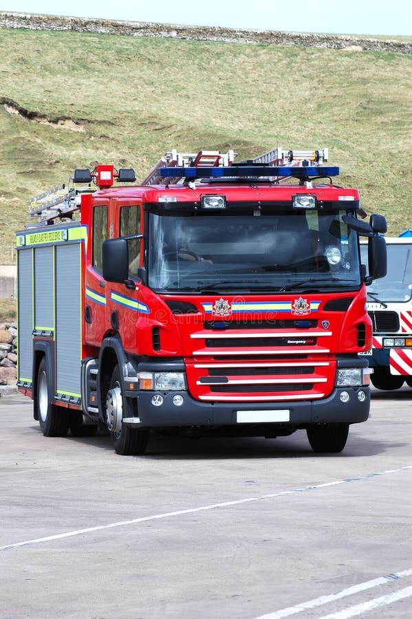 British Fire Engine stock image. Image of transport, stationary - 3284305
