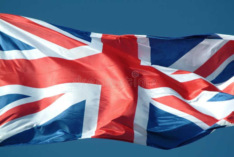 British flag stock photo. Image of wind, symbols, nation - 1794268