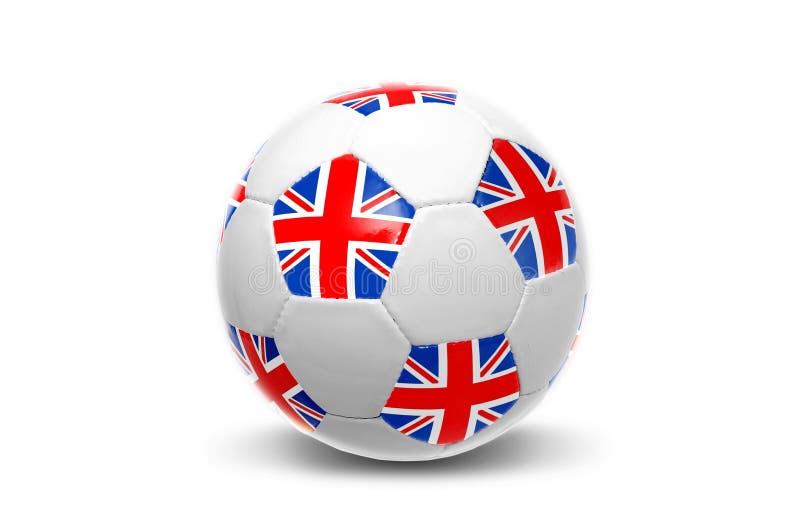 British flag ball stock photo. Image of competition, team - 30335408