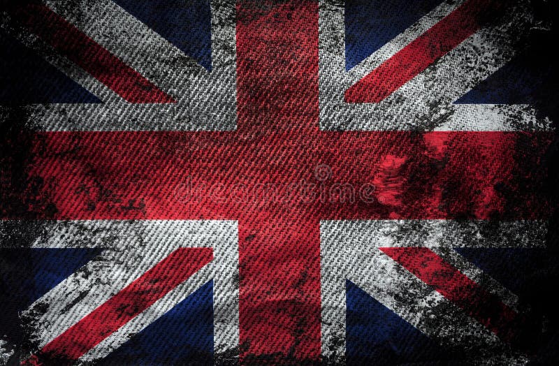 British flag jeans texture stock photo. Image of stained - 42610338
