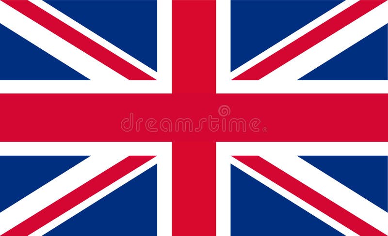 British Flag - Original Colors and Proportions. Vector Illustration EPS ...