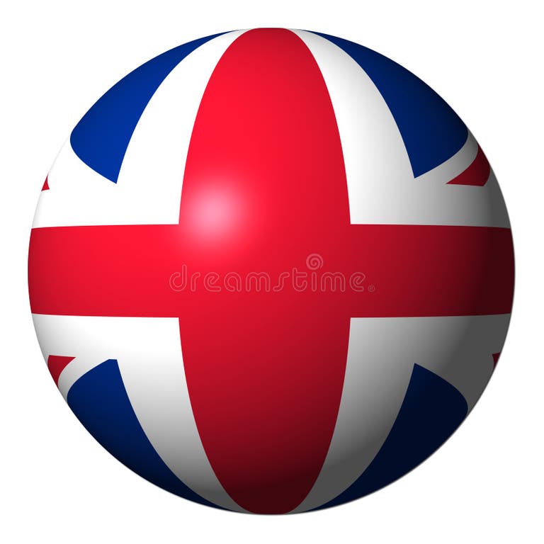 British flag sphere stock illustration. Illustration of nationalism ...