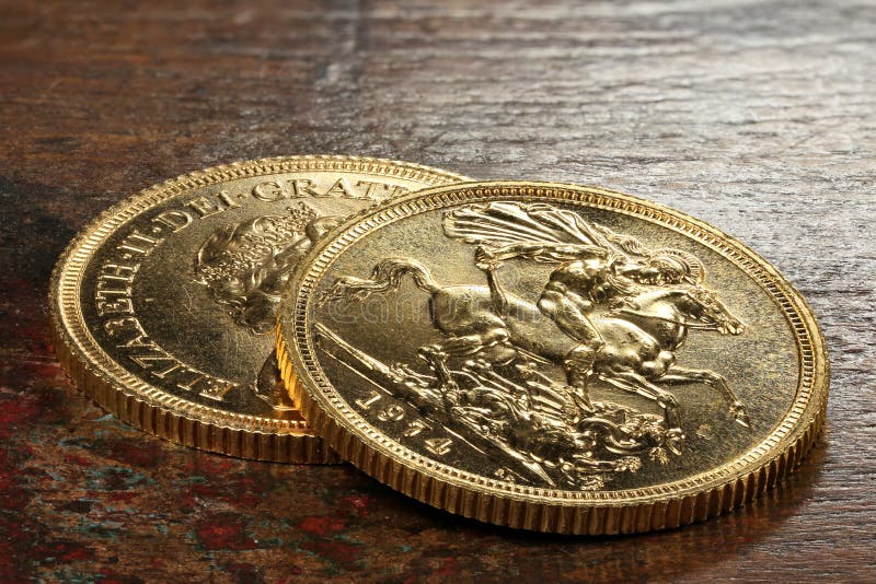 British gold coins stock image. Image of kingdom, english - 99533687