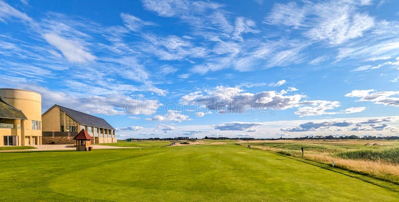 British Golf Course stock photo. Image of layout, greens - 296155358