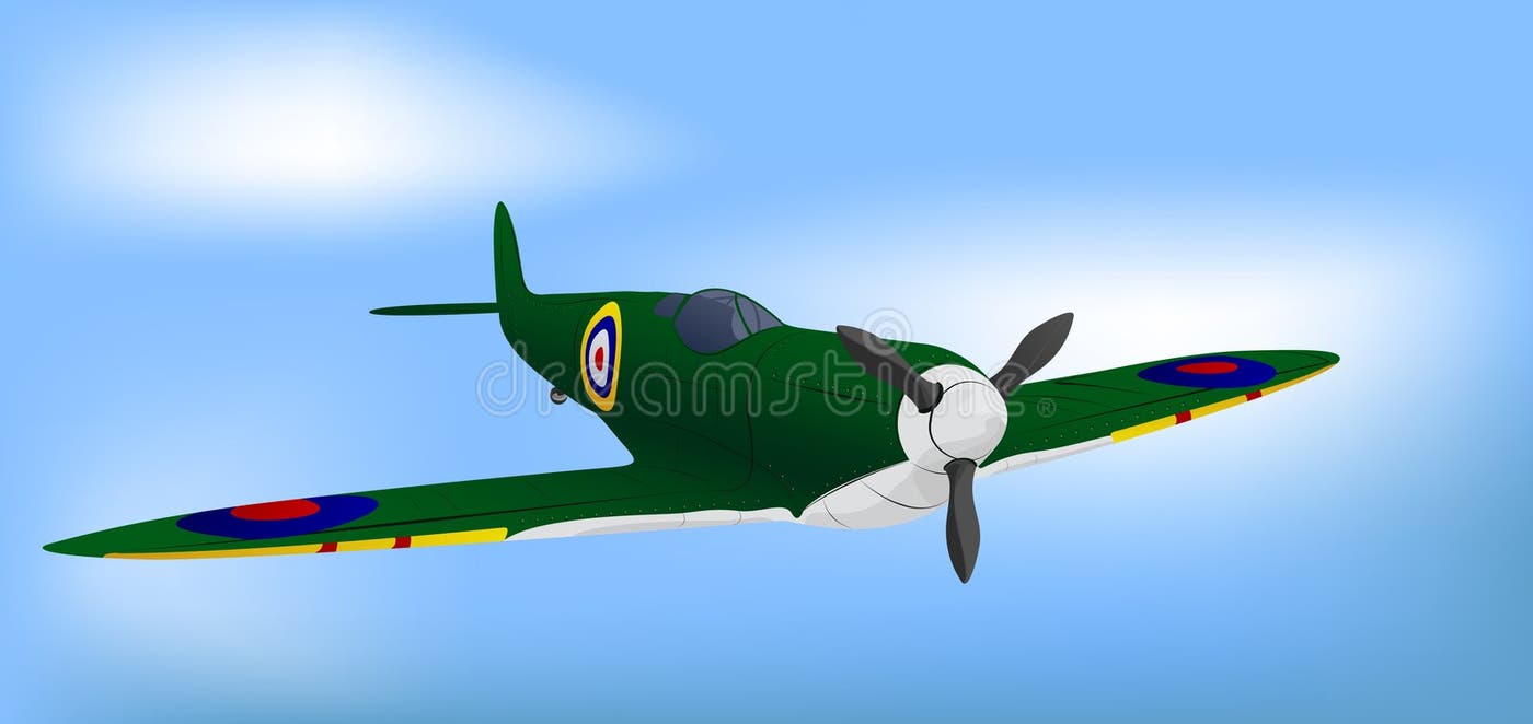 Spitfire Stock Illustrations – 517 Spitfire Stock Illustrations ...