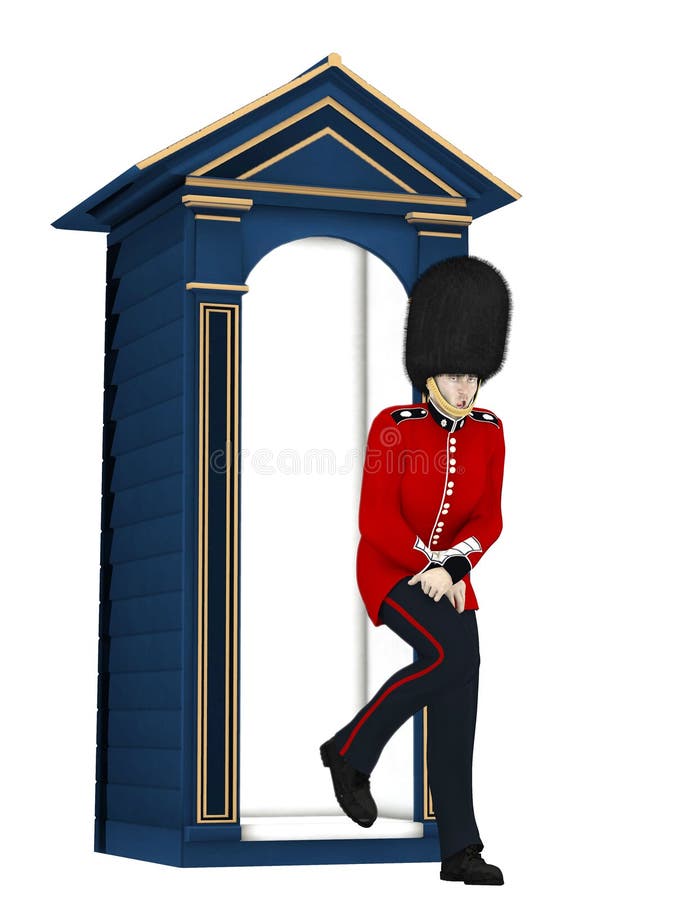 England Guards Drawing