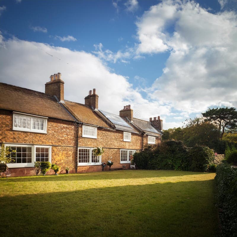 British House, AI Generated Stock Illustration - Illustration of ...