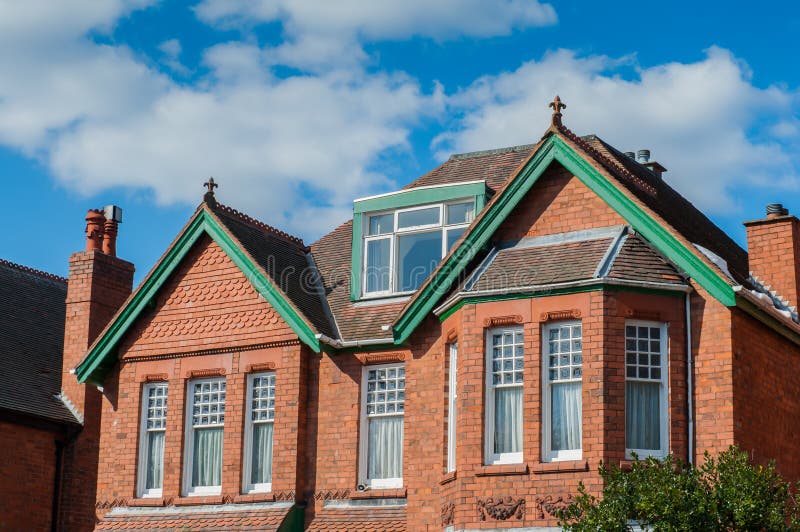 British house stock photo. Image of england, balcony - 30644852
