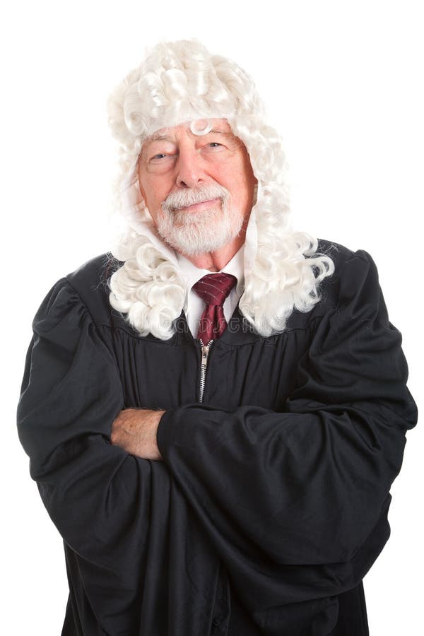 British Judge - Kind and Fair Stock Image - Image of judgment, adult ...