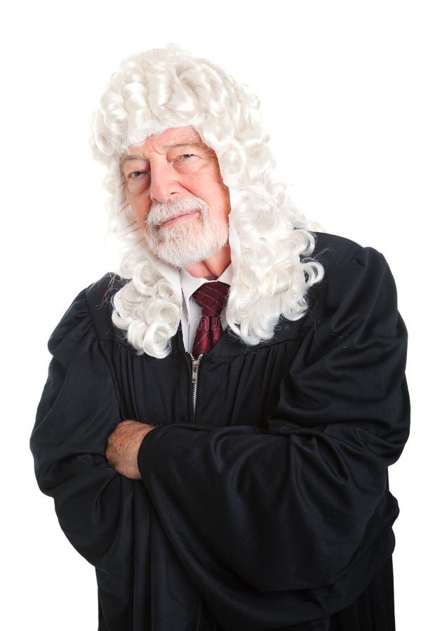 British Judge - Skeptical stock image. Image of court - 31192191