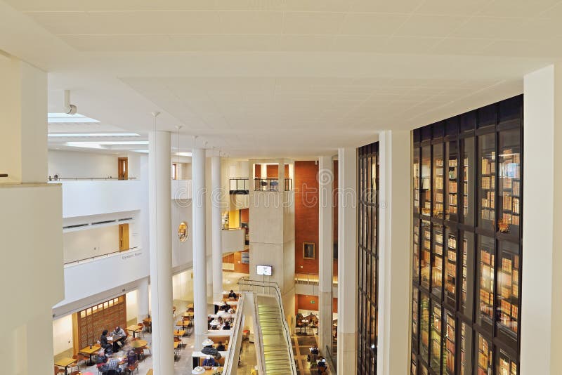 The British Library - Interior Editorial Image - Image of data ...