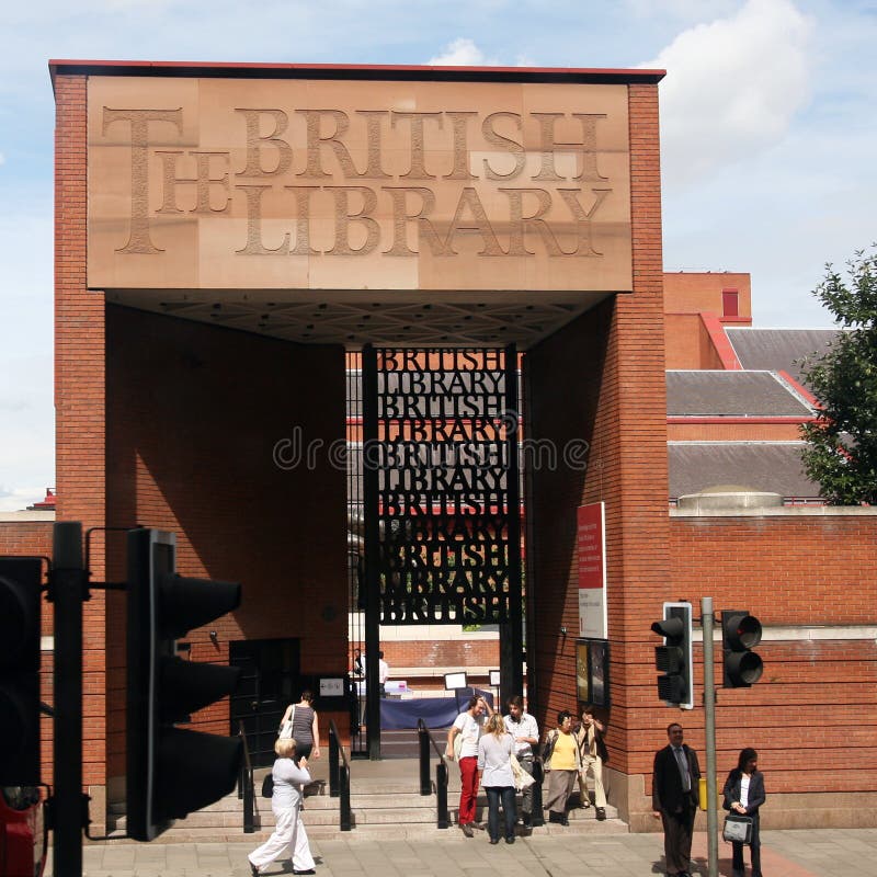 The British Library - Exterior Editorial Photo - Image of landmark ...