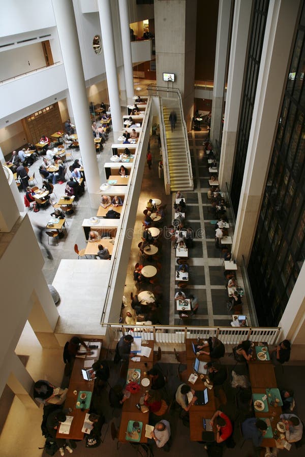 A Modern Library - the Royal Library, Copenhagen Editorial Stock Image ...