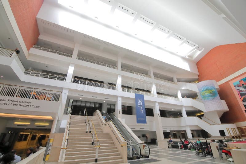 British Library London UK editorial image. Image of landmark - 156265240