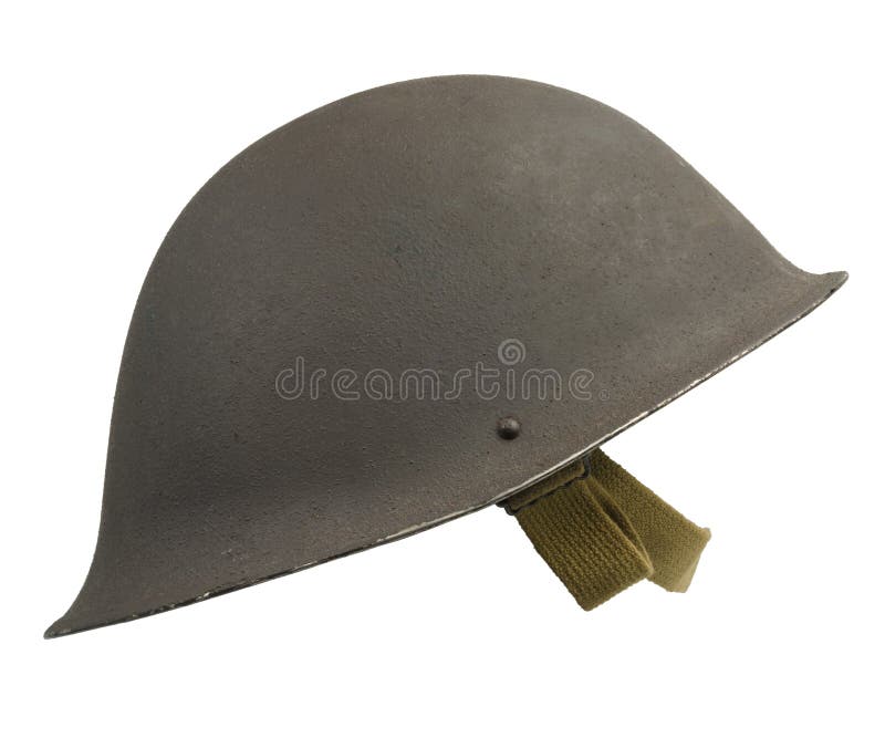British Great War Steel Helmet Stock Image - Image of protection, world ...