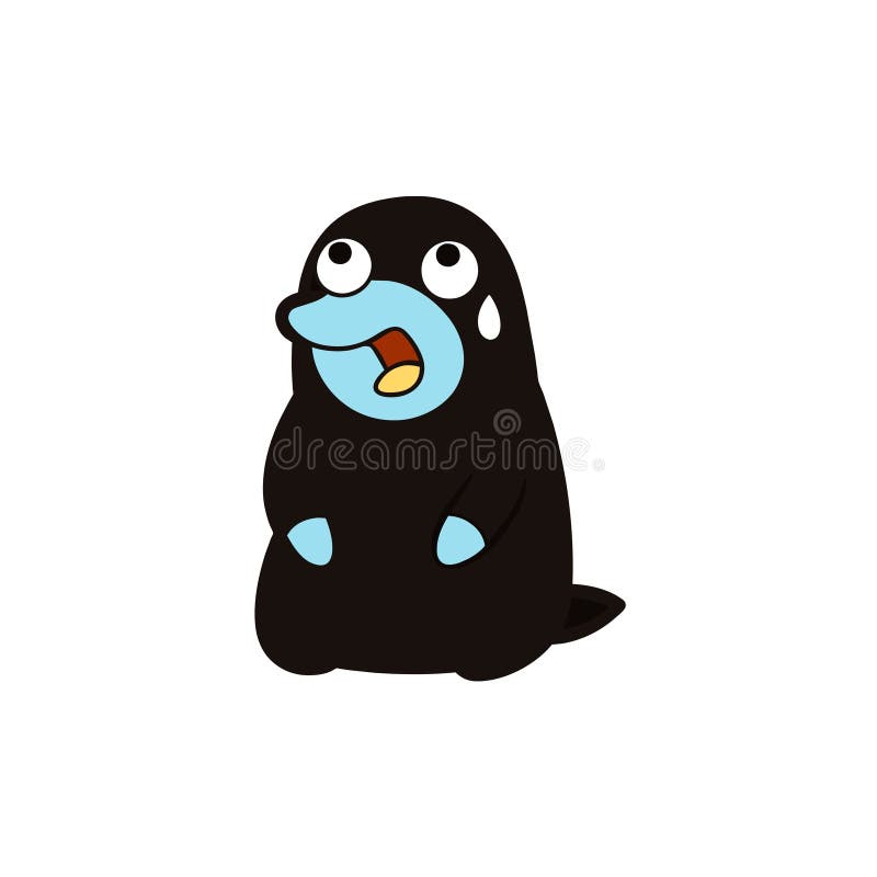 British Mole Cries Icon Vector Illustration Stock Vector - Illustration ...
