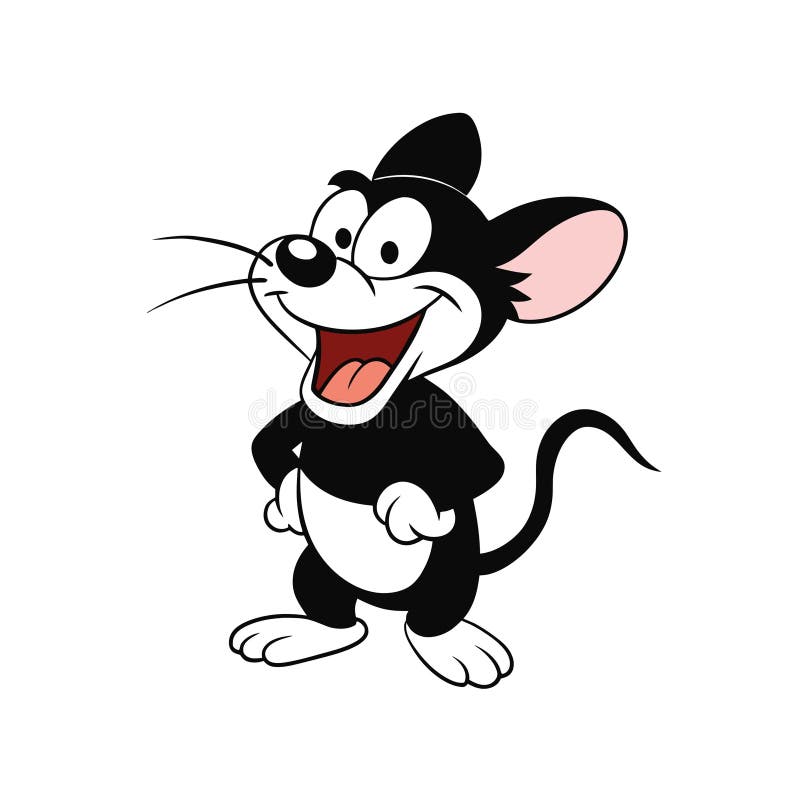 British Mouse Laughs Icon Vector Illustration Stock Vector ...