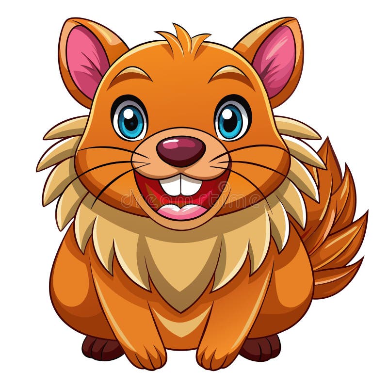 British Mouse Learns Vector Kawaii Stock Vector - Illustration of icon ...