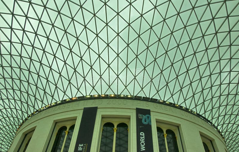 British Museum ceiling editorial image. Image of ceiling - 14393560