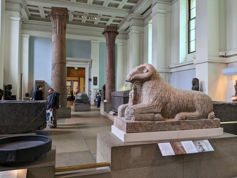 The British Museum Collection Items from Egypt Editorial Photo - Image ...