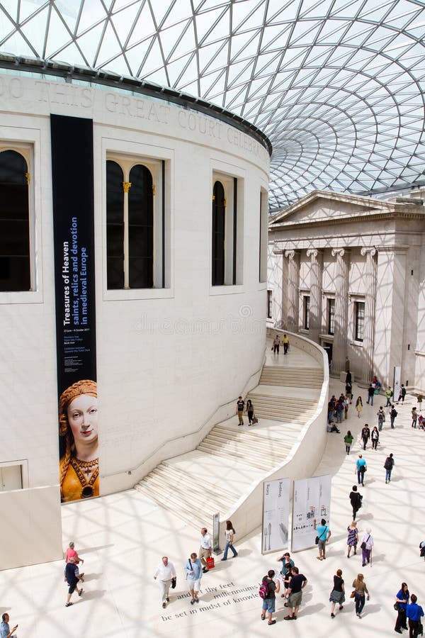 British museum editorial image. Image of round, light - 44735680