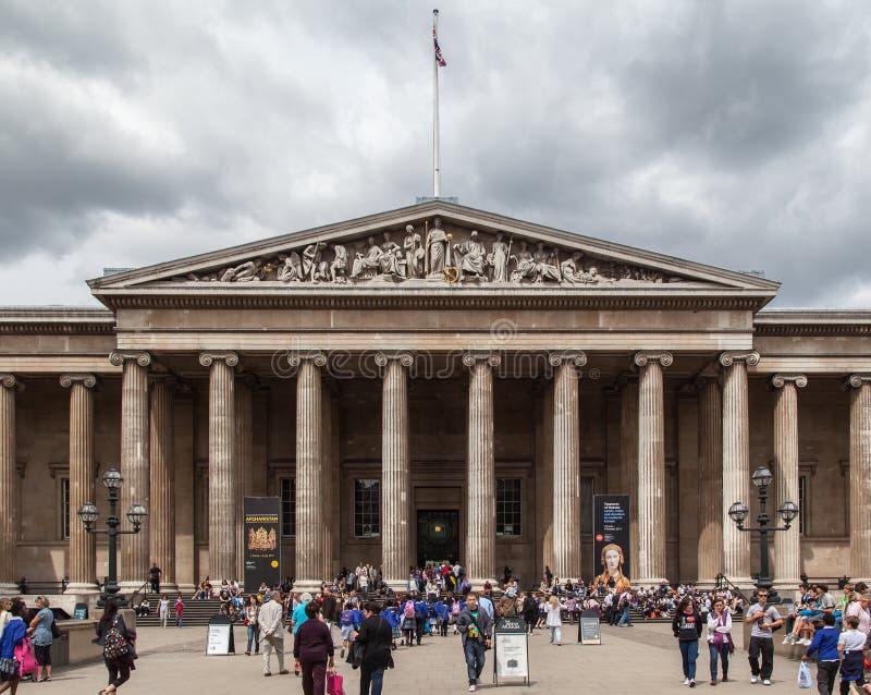 British Museum London England Editorial Photography - Image of england ...