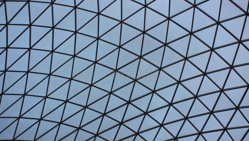 British museum roof editorial stock photo. Image of patterns - 9566533