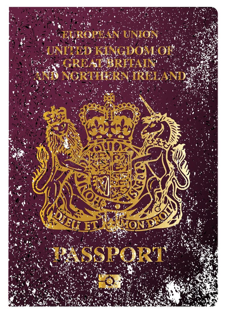 British Passport Cover Stock Illustrations – 41 British Passport Cover ...