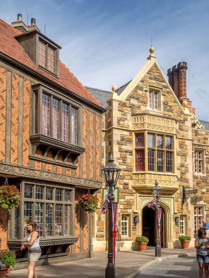 British Pavilion, World Showcase, Epcot Editorial Stock Photo - Image ...