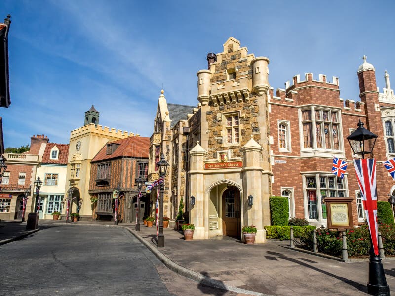British Pavilion, World Showcase, Epcot Editorial Photo - Image of ...