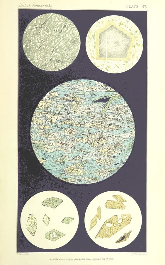 British Library Digitised Image From Page 649 Of "British Petrography ...