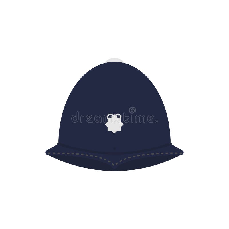 British police helmet stock vector. Illustration of white - 120062780